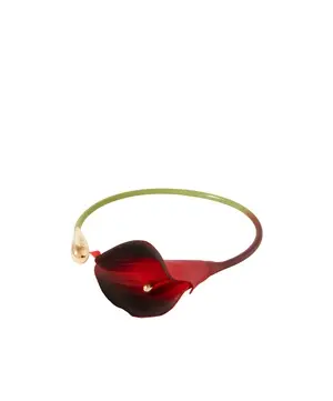 Cult Gaia Calla Lily Choker Necklace - Multicolor