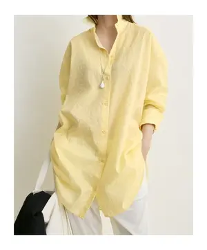 TOTEME Monogram-embroidered Oversized Shirt - No