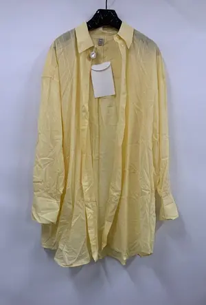 TOTEME Monogram-embroidered Oversized Shirt - No