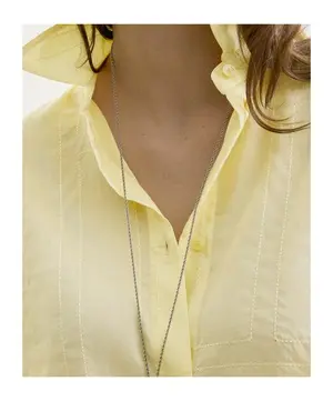 TOTEME Monogram-embroidered Oversized Shirt - No