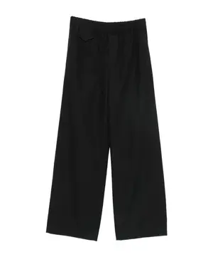 A.p.c. Wide-leg Drawstring Trousers - Black