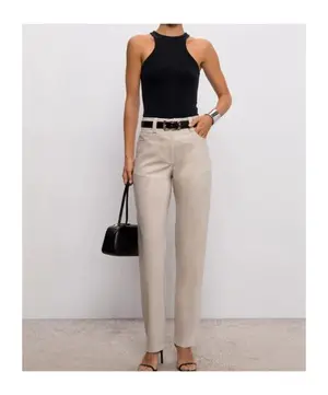 Khaite Wool And Cashmere-blend Straight-leg Pants