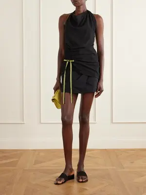 Proenza Schouler Melia Halterneck Top