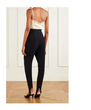 Stella McCartney High Rise Tapered Leg Trousers