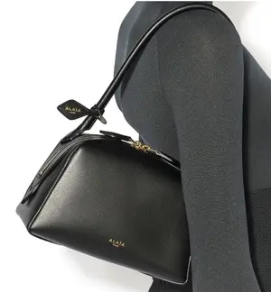 Alaïa Le Bouledogue Small Bag In Calfskin