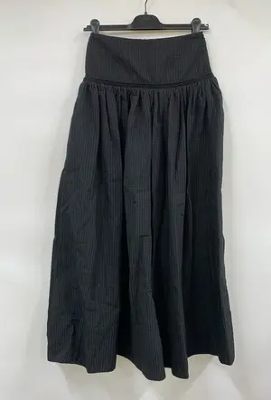 Alaïa Textured Cotton-blend Maxi Skirt