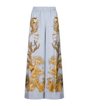 La DoubleJ Wide-leg Casual Pants - White
