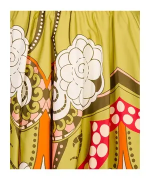 La DoubleJ Elastic Waist Midi Skirt