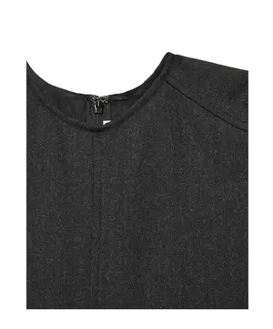 Victoria Beckham Dolman Sleeve Midi Dress - Black