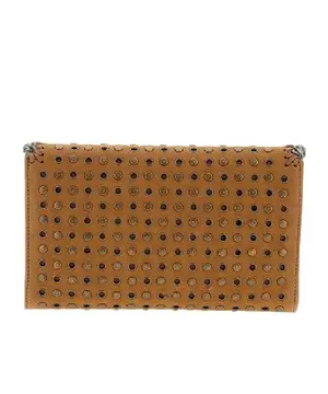Stella McCartney Falabella Embellished Wallet - Brown