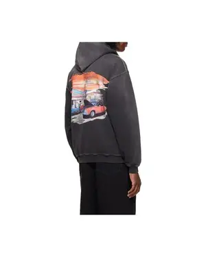 REPRESENT 24 Hour Service Graphic-print Hoodie
