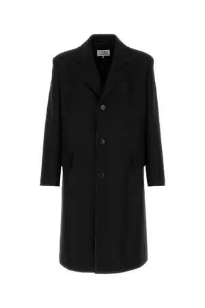 MAISON MARGIELA Single-breasted Felt Coat