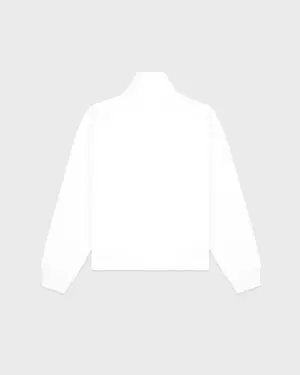 SPORTY  RICH Sporty & Rich Long-sleeved Zip-up Shirt With Embroidered Logo