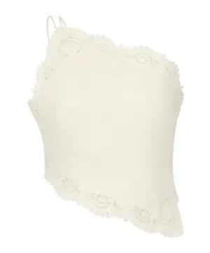 Posse One-shoulder Top - Cream