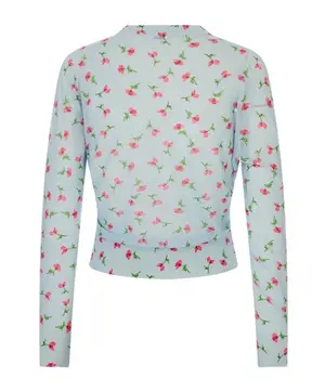 JIL SANDER Floral V-neck Cardigan