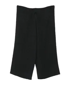 THE ROW Elastic Waist Shorts - Black