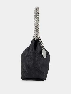Stella McCartney Falabella Drawstring Crossbody Bag - Black