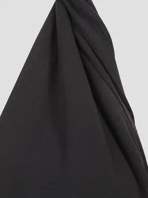 TOTEME Twisted Halterneck Top - Black