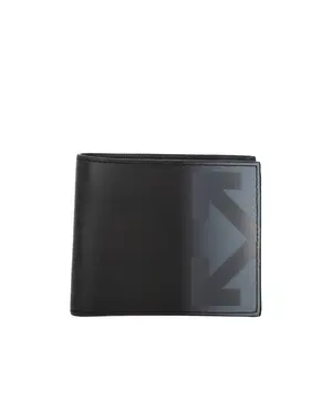 Off-White Bifold Wallet - Black