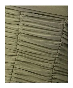 Tibi Convertible Off-the-shoulder Ruched Jersey Top