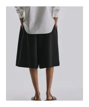 THE ROW Fauna Pleated Tailored Shorts
