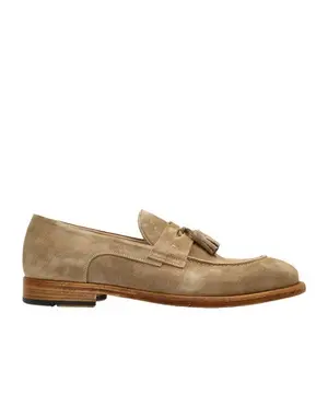 Eleventy Round-toe Loafers - Brown