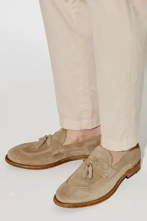 Eleventy Round-toe Loafers