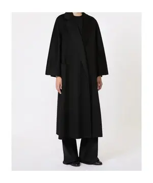 Max Mara Ludmilla Belted Coat - Black