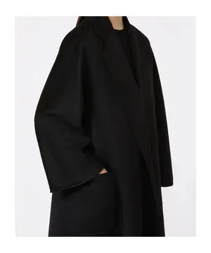 Max Mara Ludmilla Belted Coat - Black