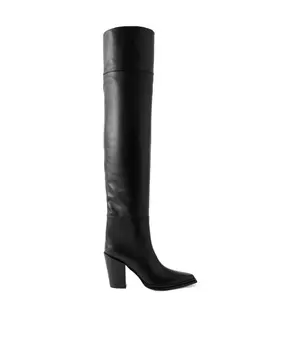 JIMMY CHOO Western-style Over-the-knee Boots - Black