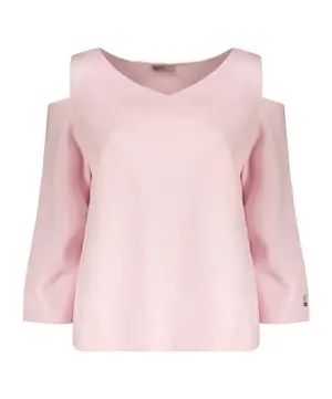 Herno V-neck Top - Pink