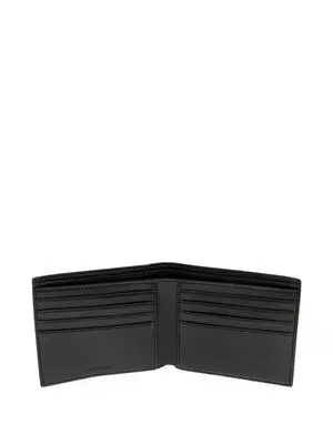 Balenciaga Logo-print Paint-splatter Wallet