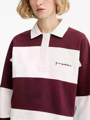 Marc O'polo Striped Long-sleeve Polo Shirt