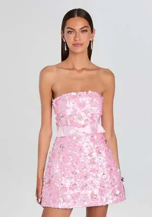 Retrofete Tate Sequin Mini Dress - Rosa