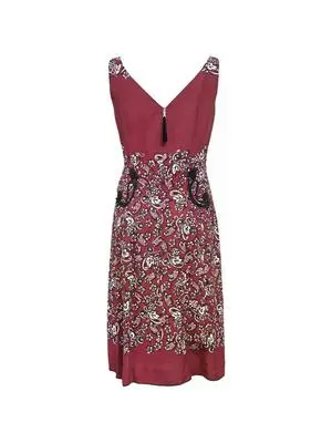 Marc Jacobs Floral-print V-neck Dress