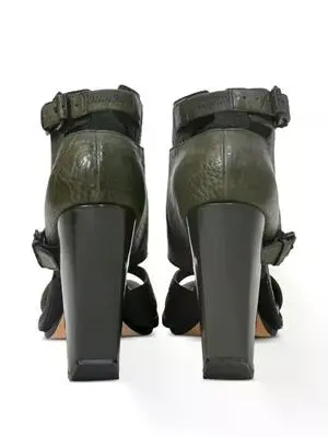 ALEXANDER WANG Buckle Detail Sandals - Green