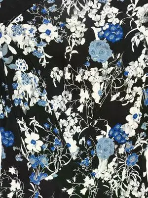 Erdem Floral-print Ruffle Dress