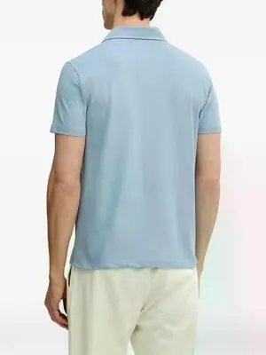 TRUSSARDI Logo-embroidered Short-sleeve Polo Shirt