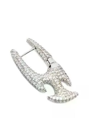 DARKAI Crystal-embellished Drop Earrings