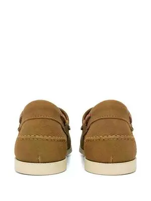 Manebí Lace-up Suede Boat Shoes