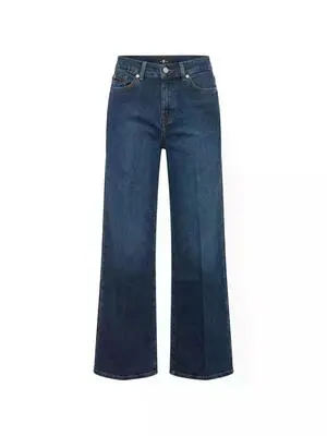 7 For All Mankind Button-fastening Straight-leg Jeans
