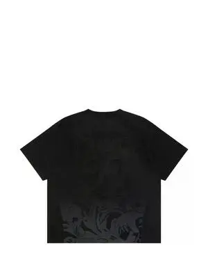 AAPE BY *A BATHING APE Logo-embroidered Camouflage-print T-shirt