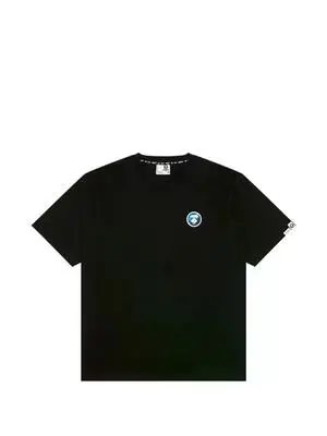 AAPE BY *A BATHING APE Logo-print Cotton T-shirt - Black