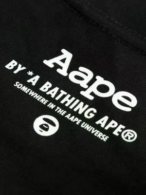 AAPE BY *A BATHING APE Moonface Camo-print T-shirt
