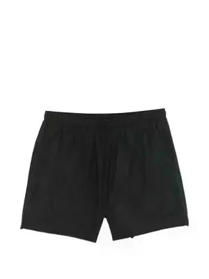 COLE BUXTON Crinkled Swim Shorts - Black