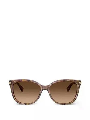 COACH Tortoiseshell Cat-eye Sunglasses - Brown