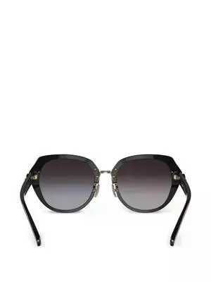 COACH Geometric Frame Sunglasses