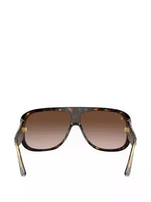 FERRARI Geometric Frame Sunglasses