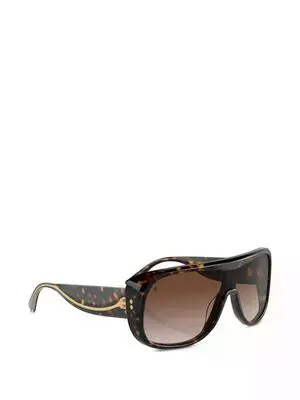 FERRARI Geometric Frame Sunglasses