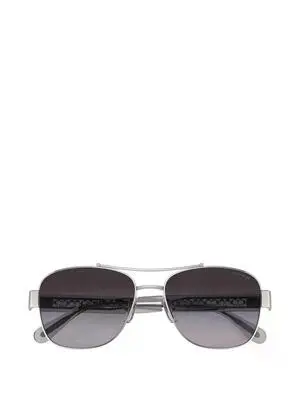 COACH Double-bridge Pilot-frame Sunglasses